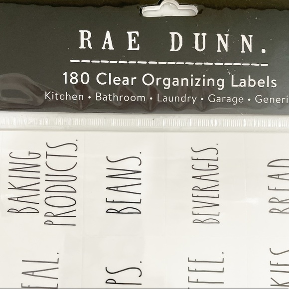 Rae Dunn | Other | New Rae Dunn Organizing Labels | Poshmark